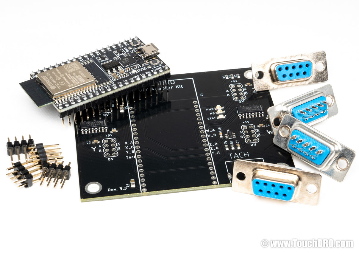 4 Axis Do-it-Yourself DRO Kit – TouchDRO