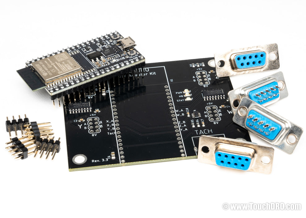 4 Axis Do-it-Yourself DRO Kit – TouchDRO